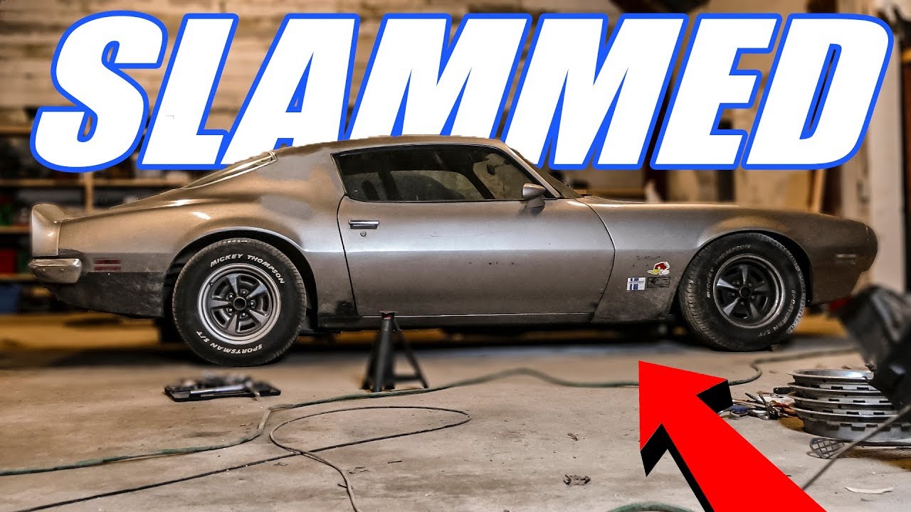 SLAMMING My 70 Firebird For $20! #STANCEAM - YouTube