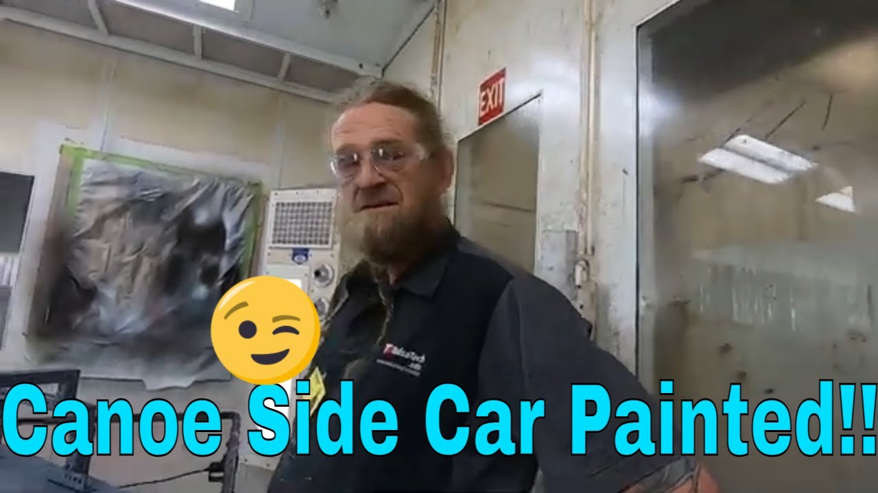 Painting a Canoe, Sidecar and a Harley Hemis Harley Part 4 - YouTube