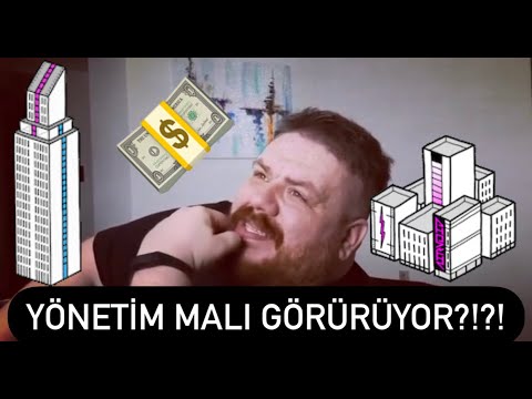 Yönetim malı götürüyor’cu site adamı.