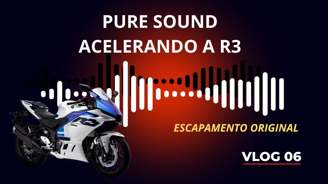 Pure Sound - Acelerando a Yamaha R3 na cidade - Escape Original ...