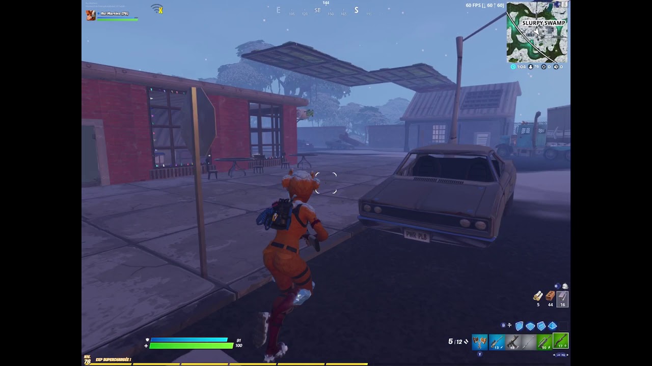 FORTNITE (Low Graphics 60fps) IPad Mini 5 (A12 Bionic chip) - YouTube