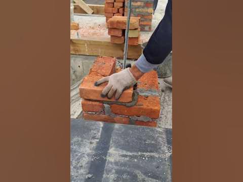 Кладка кирпича - YouTube
