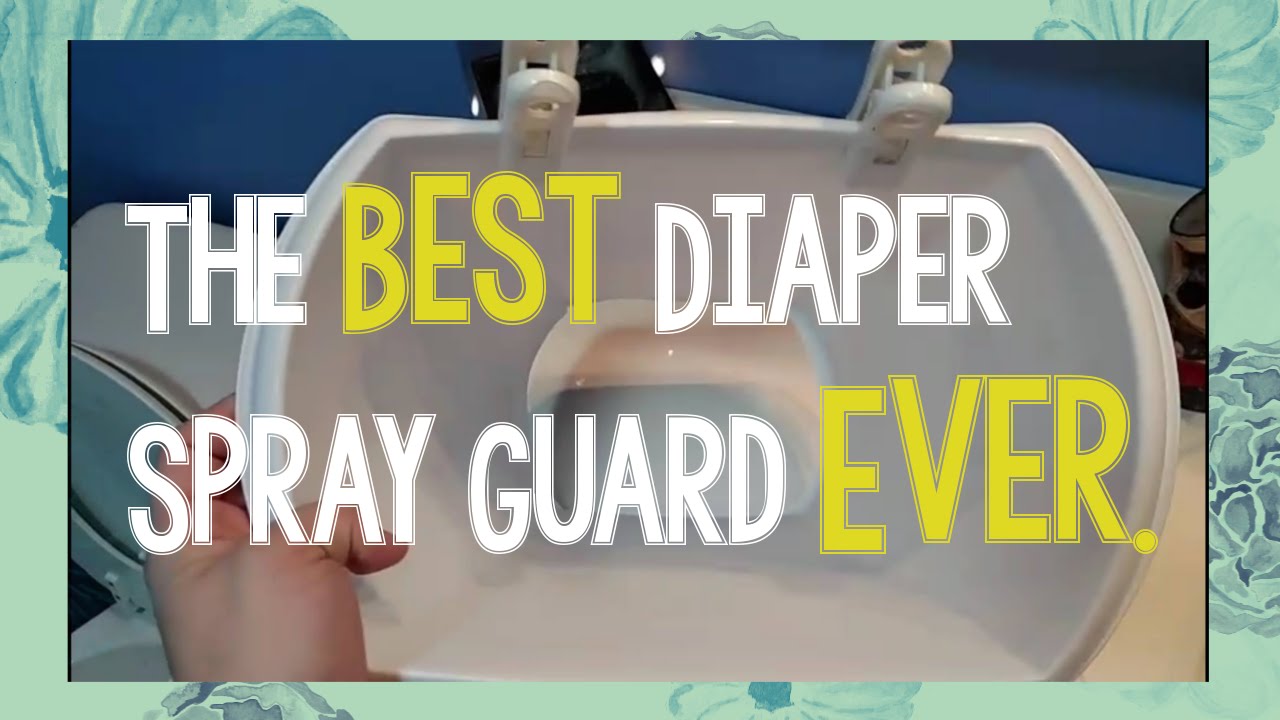 The Best and Cheapest Diaper Spray Guard Ever! | Cloth Diapering - YouTube