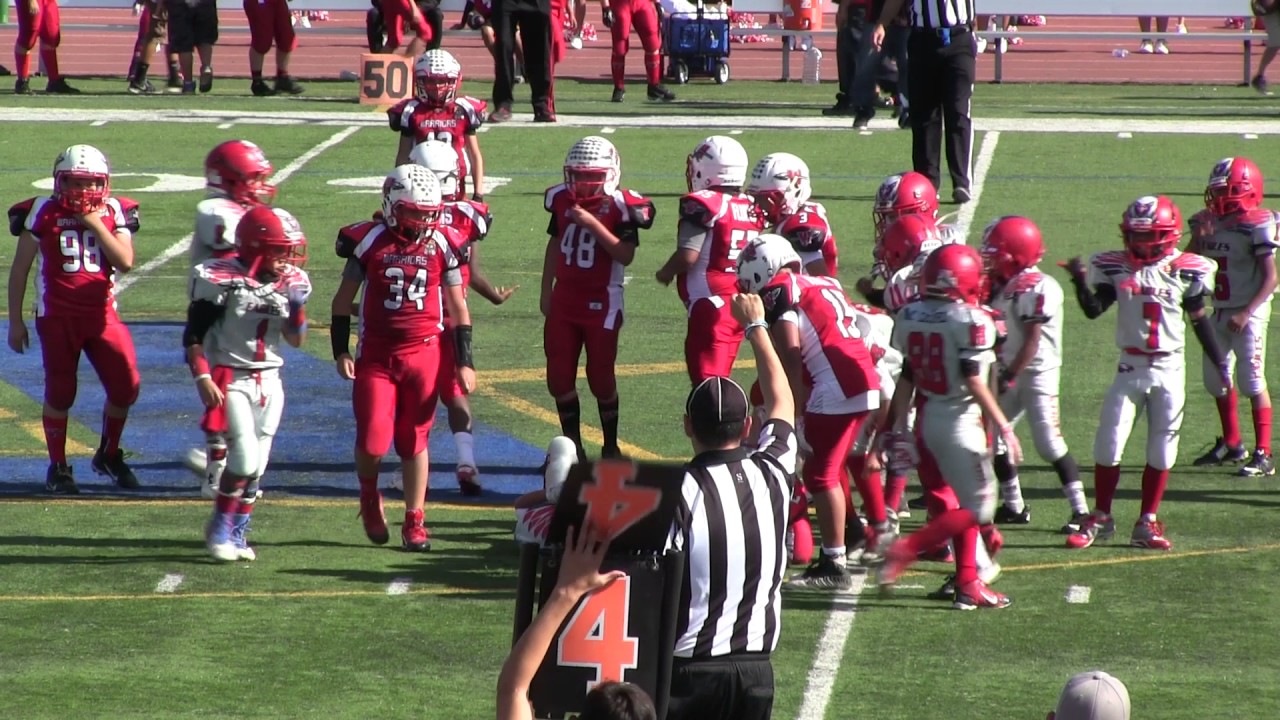 Lancaster Eagles Superbowl XXII vs North Oxnard Warriors - YouTube