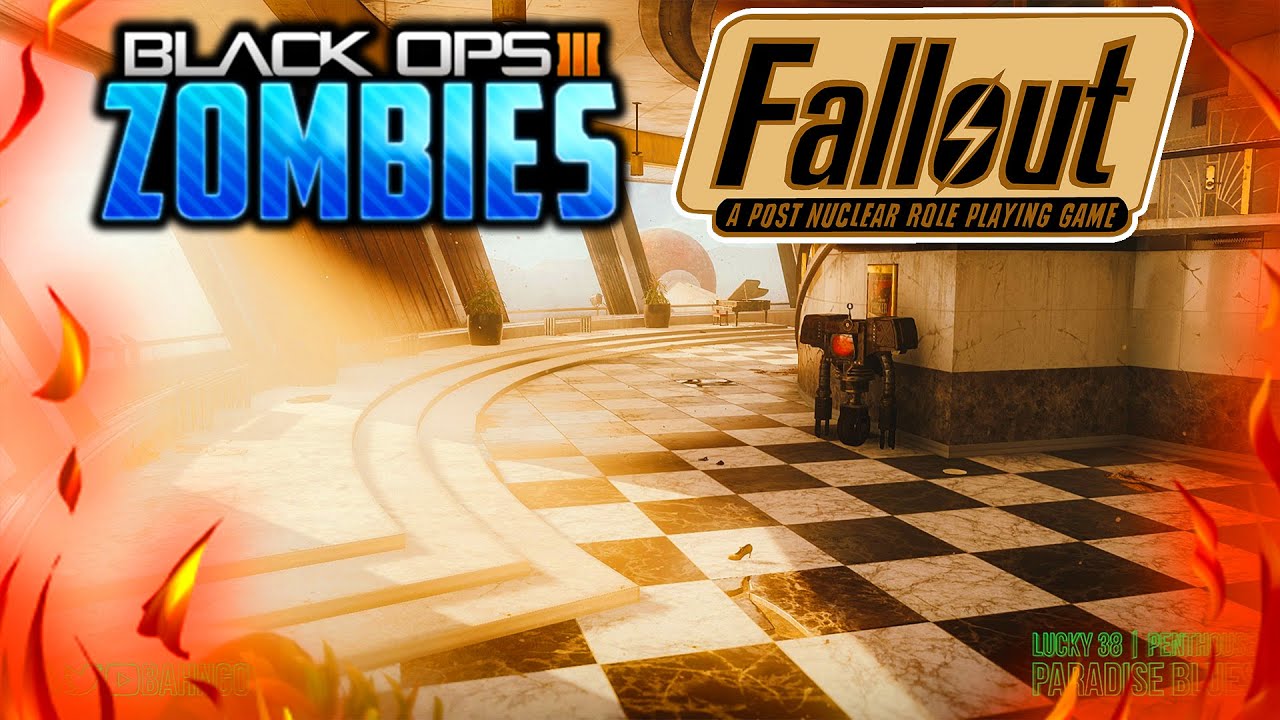 FALLOUT X COD ZOMBIES CUSTOM MAP... - YouTube