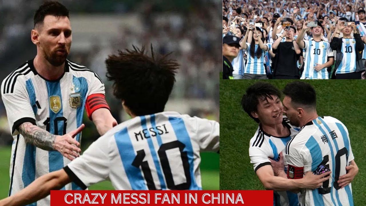 Lionel Messi Fans In China Gone Crazy - YouTube