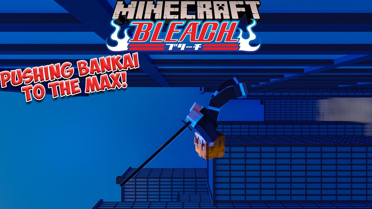 Bankai Battle! Ice vs Fire | Bleach Anime Minecraft Mod - YouTube