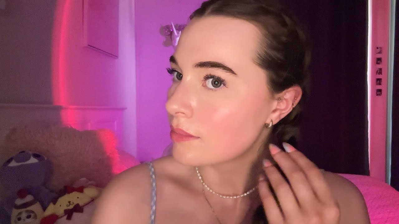 ASMR Hair Scratching, Collarbone Tapping, Jewellery and Fabric ...