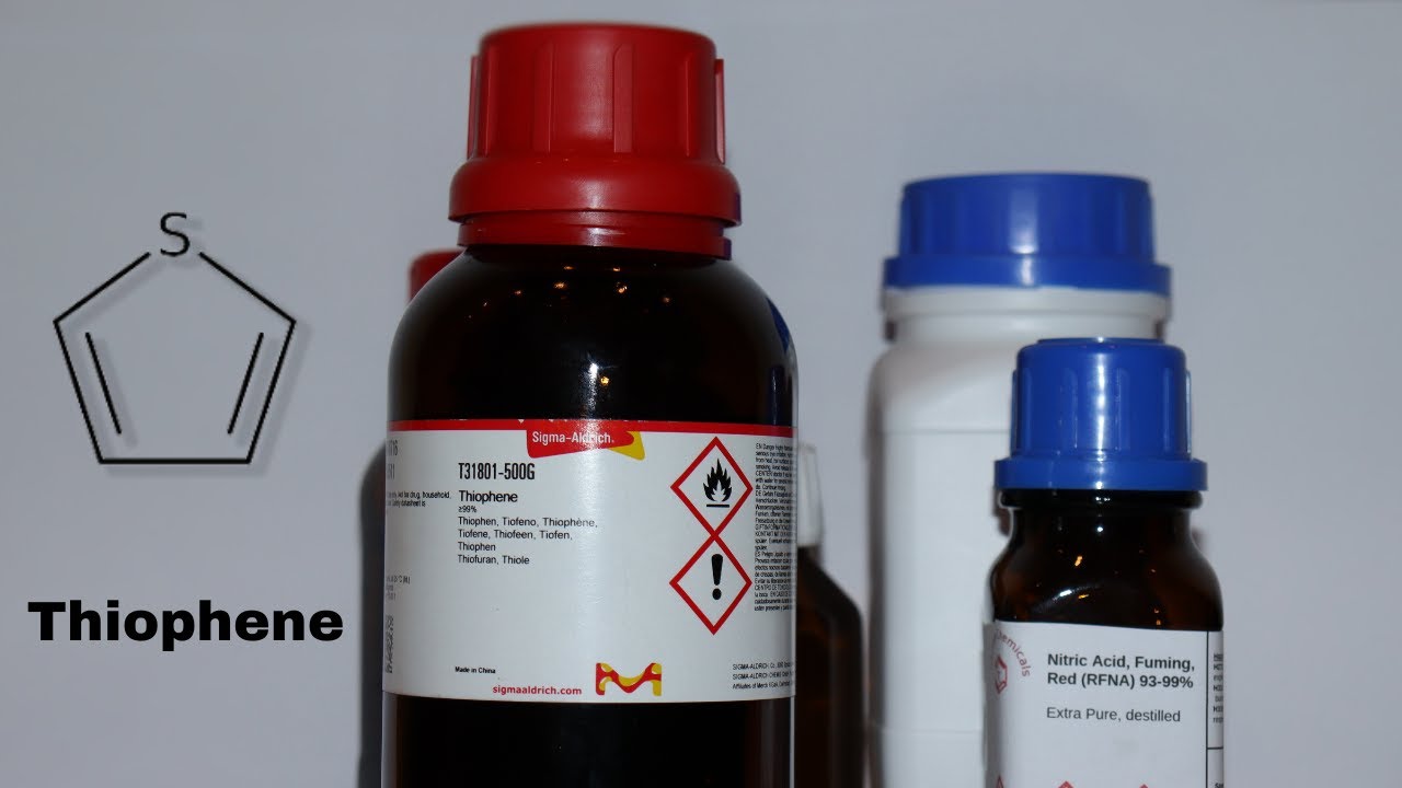 Thiophene; Reactions With a Heterocyclic Sulfur Compound│1. Part - YouTube