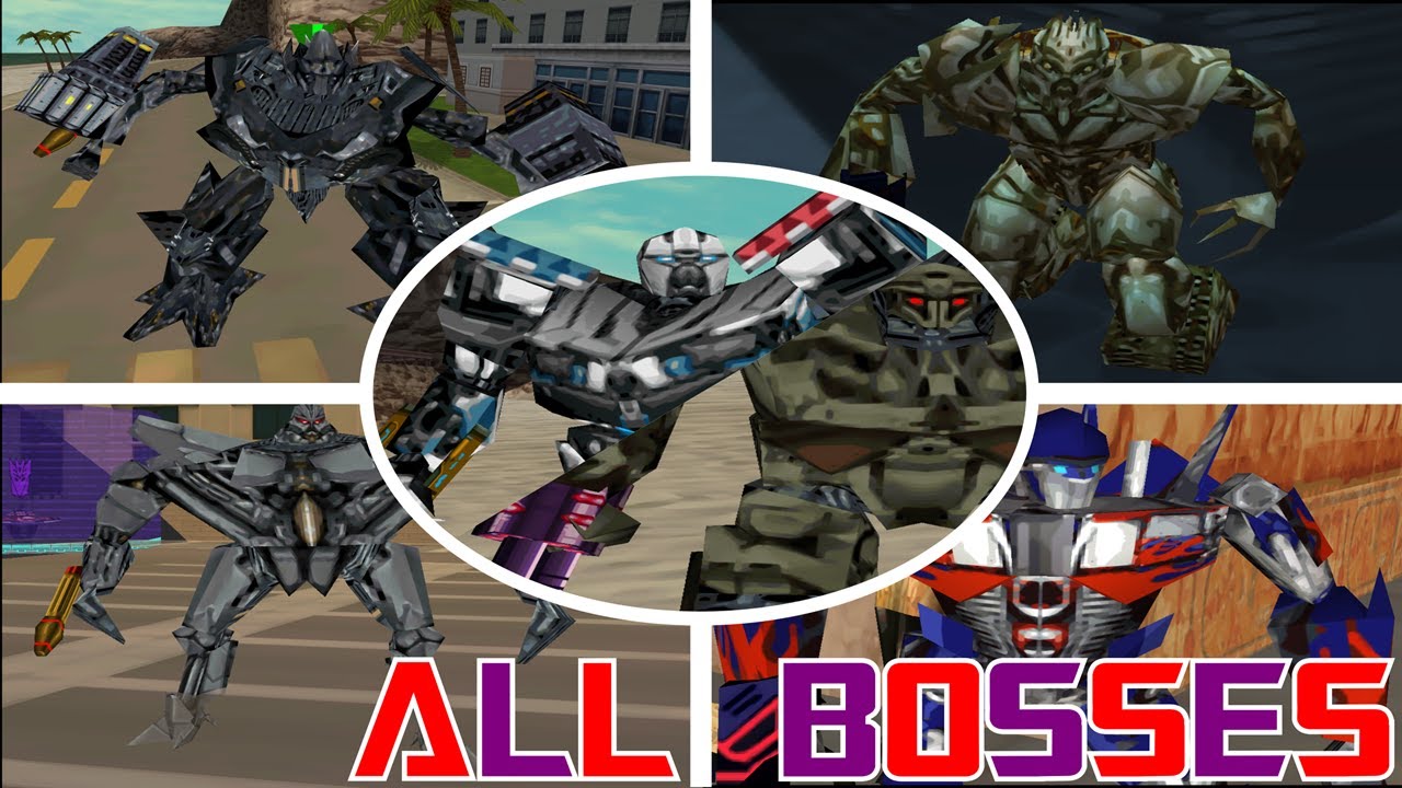 Transformers: Revenge of the Fallen — Autobots/Decepticons - All Bosses ...