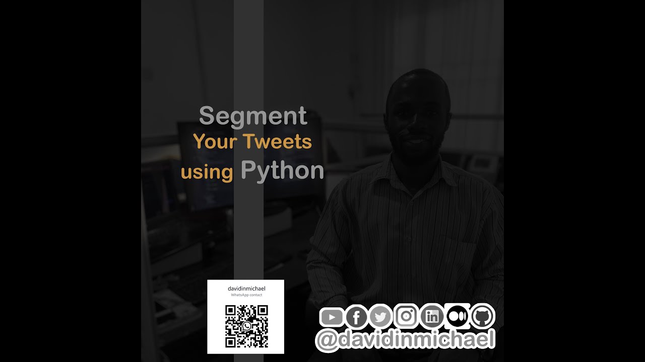 Segment Your Tweets Using Python - YouTube