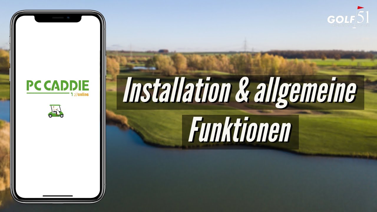 Installation & allgemeine Funktionen | PC CADDIE Erklärungsvideo - YouTube