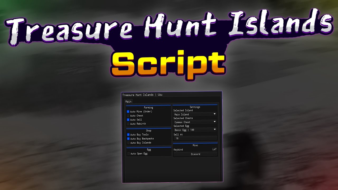 Treasure Hunt Islands script – (AutoMine, AutoChest, AutoRebirth) - YouTube