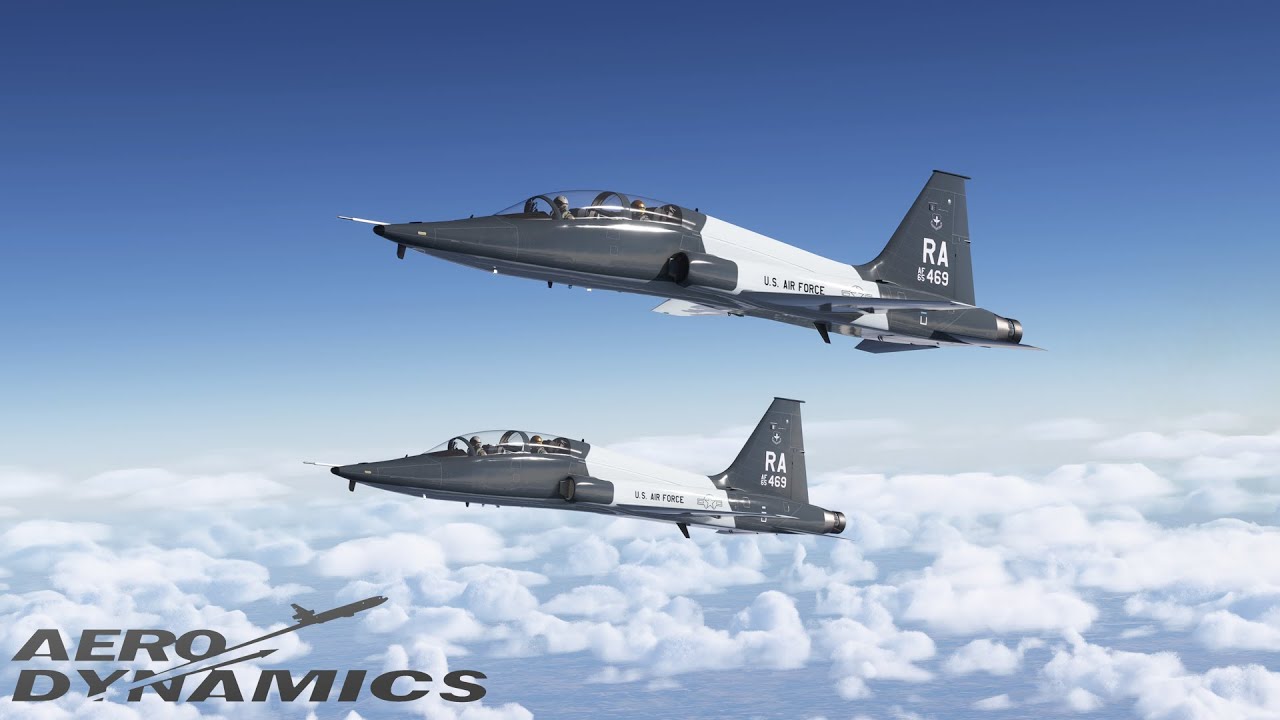 T-38 - Aero Dynamics | Tutorial - 04 | Basic Landing - YouTube