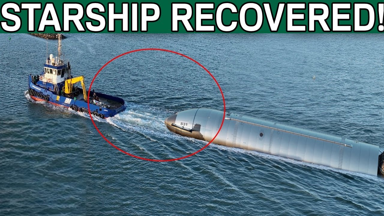 SpaceX Just Recovered Starship From Ocean After The 6th Launch ...