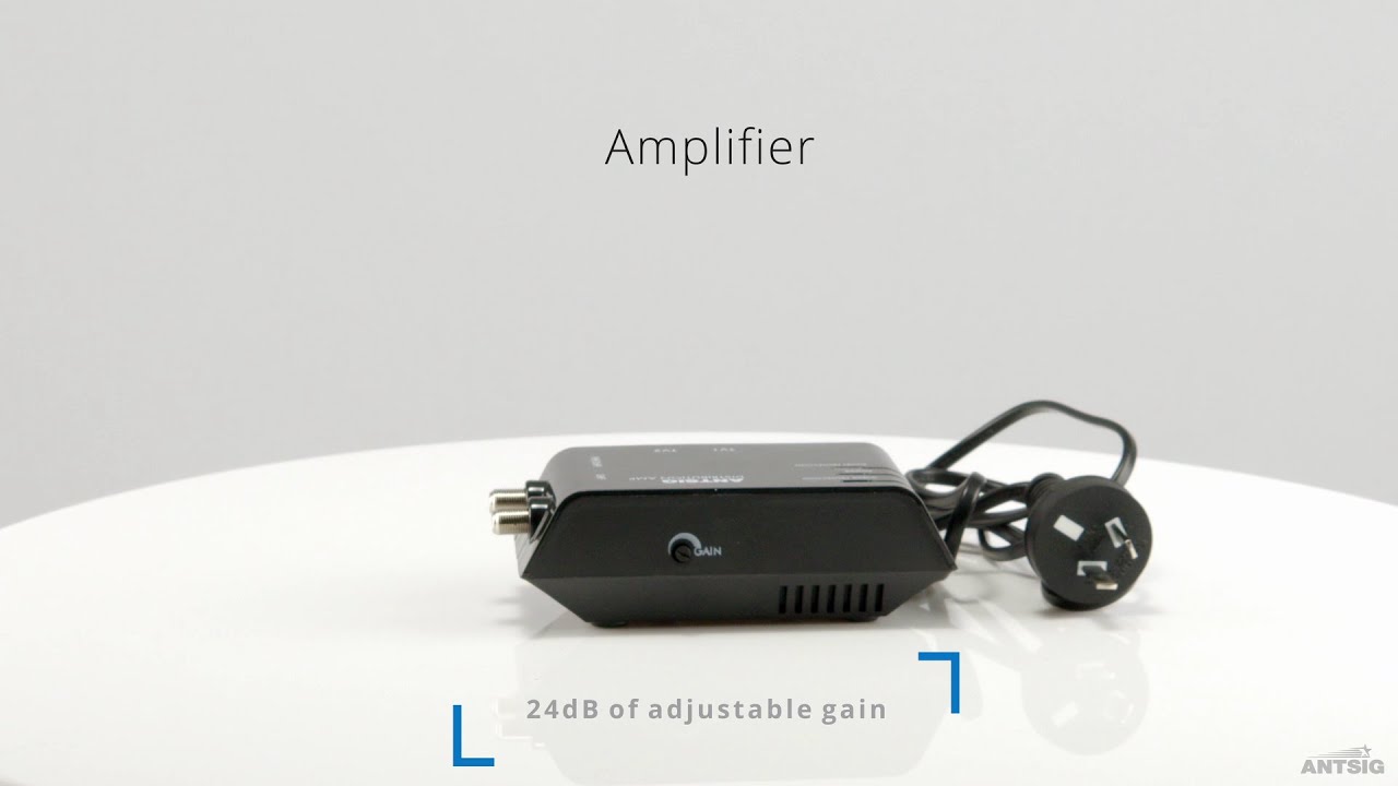 ANTSIG : AP862 - Amplifier - YouTube