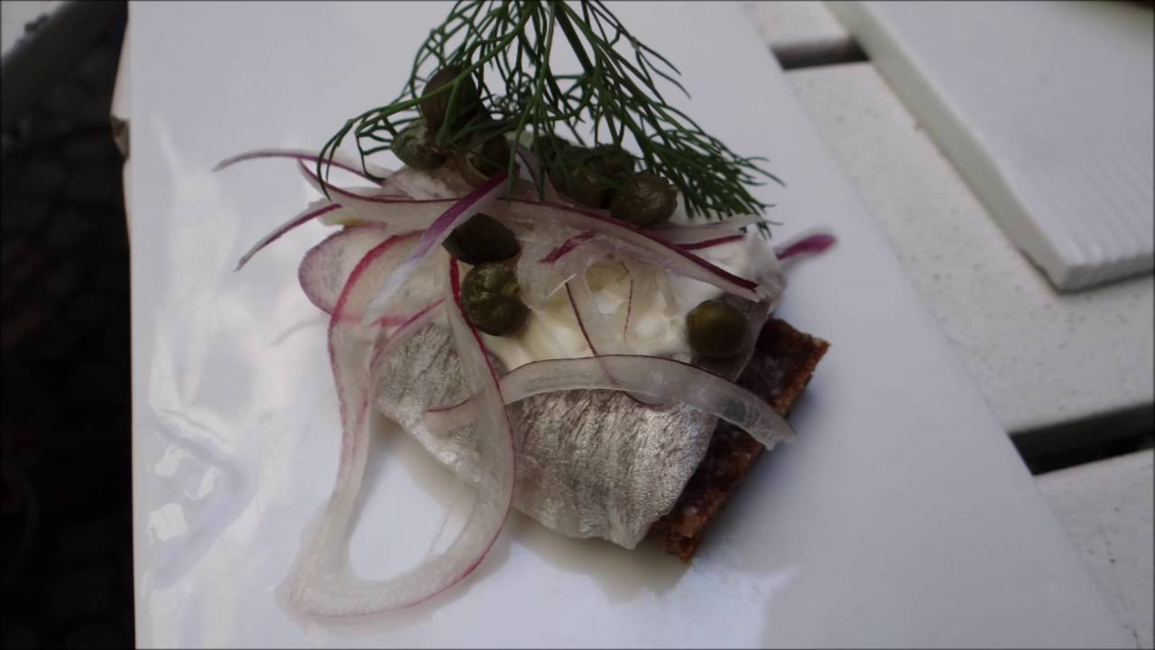 Copenhagen , Denmark.... ' EATs '...." Smorrebrod "@ Royal Smushi Cafe ...