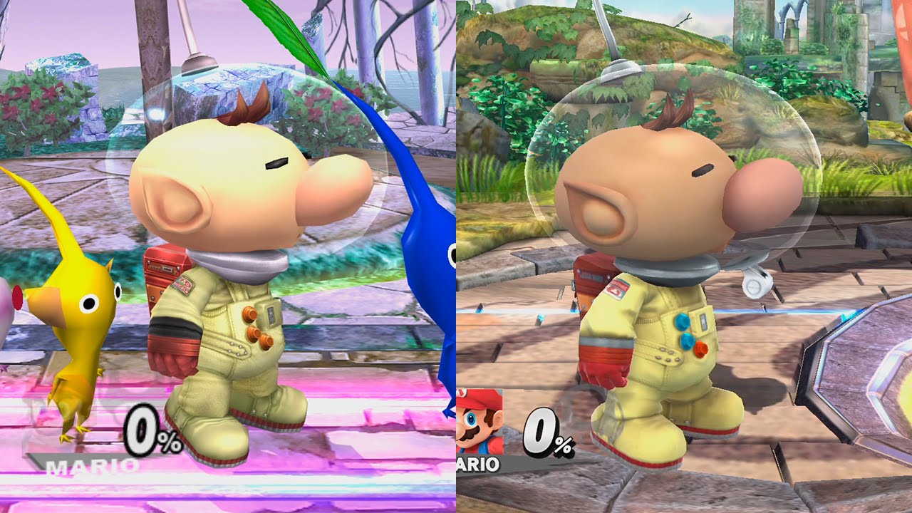 Super Smash Bros Wii U | Olimar Evolution - YouTube