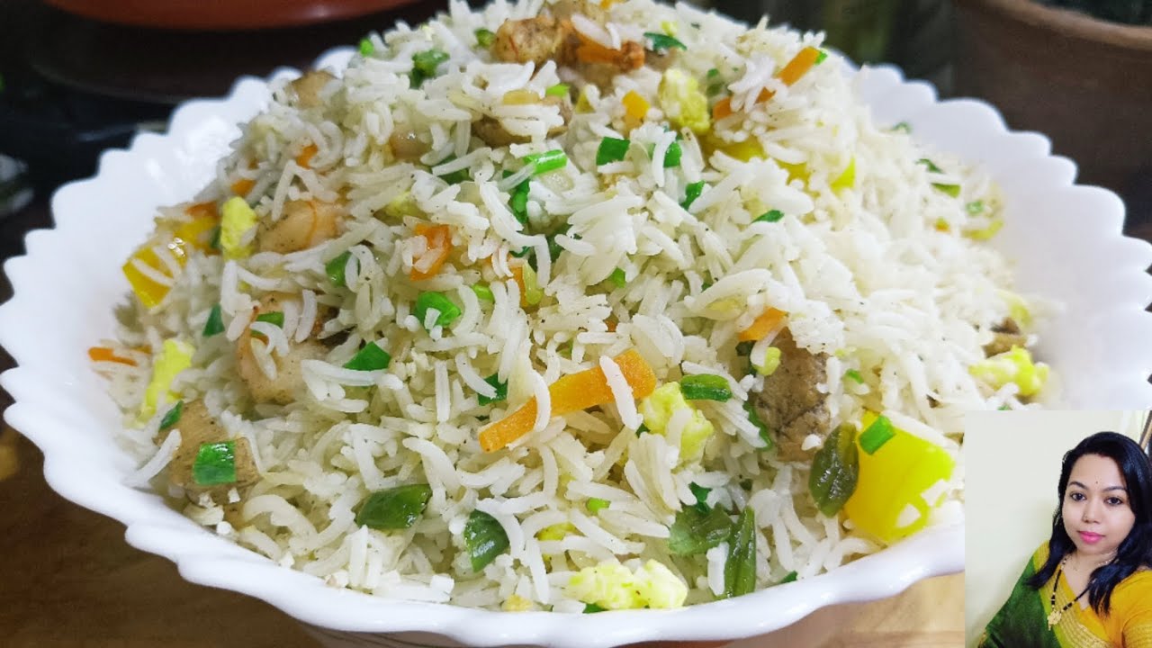Mixed Fried Rice recipe in Bengali || Resturant style Mixed Fried Rice ...