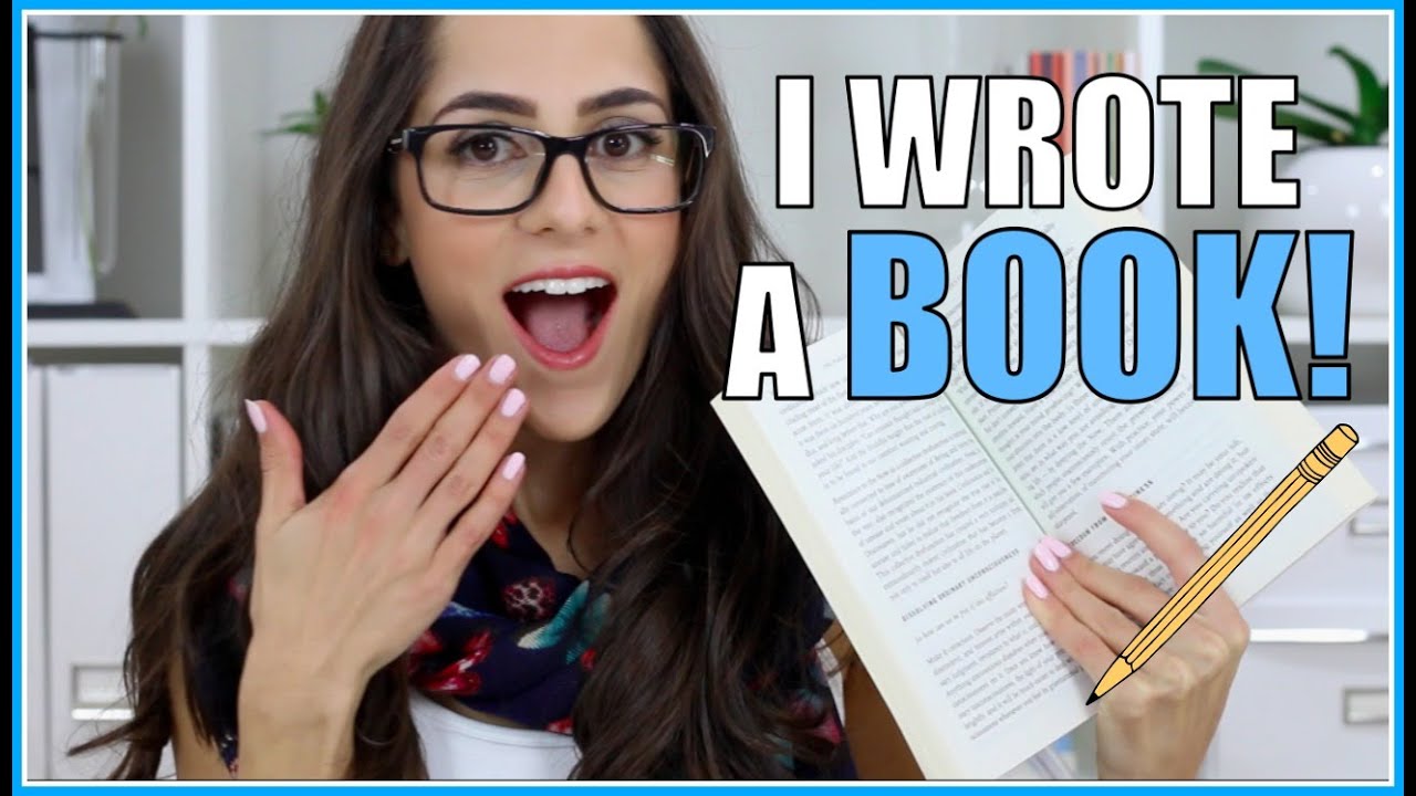 I WROTE A BOOK! (Sneak Peek) | Study With Jess | - YouTube