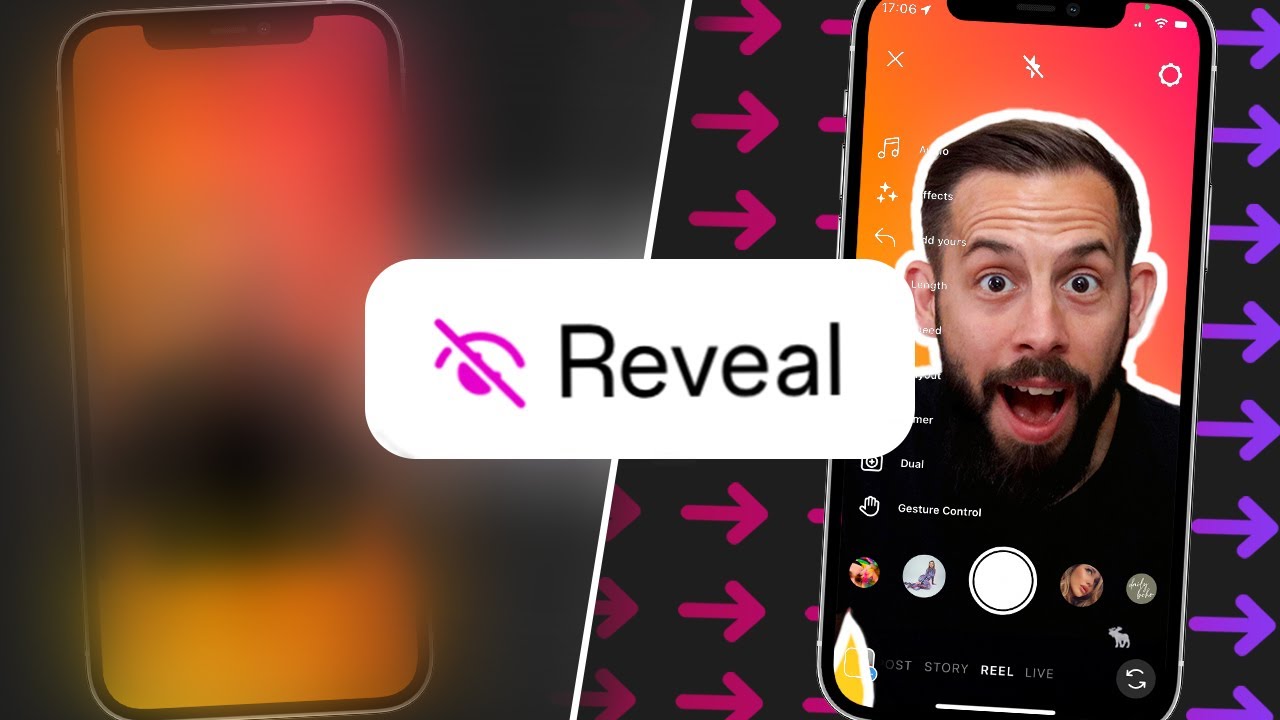 Revealing the New Instagram Reveal Feature - YouTube