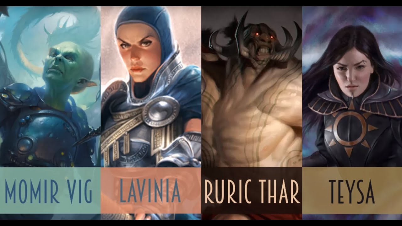 Momir Vig vs Lavinia of the Tenth vs Ruric Thar vs Teysa, Orzhov Scion ...