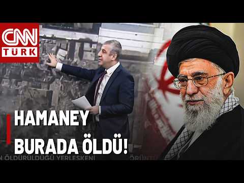 İşte Hamaney Burada Öldü! Hamaney'in Yerleşkesinden Uydu Görüntüleri Ne Anlatıyor?