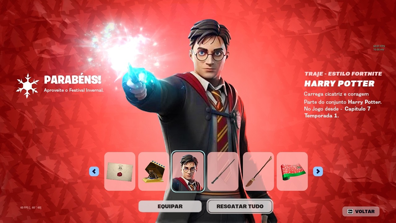 Fortnite: Harry Potter collab and Winterfest rewards roundup! | Vortex ...