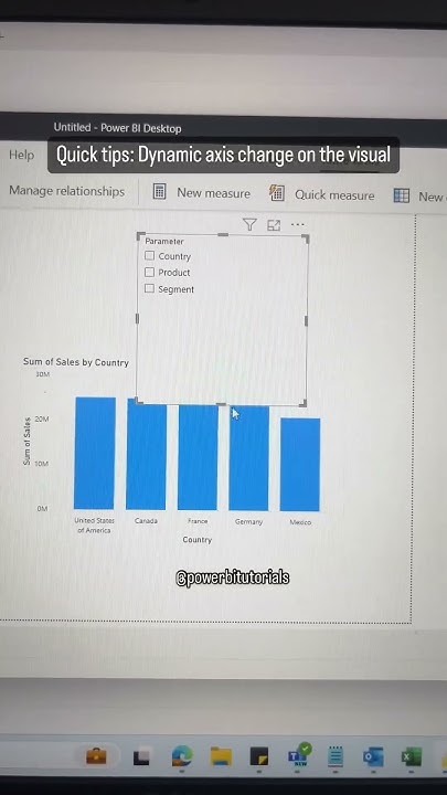 Quick Tips: Dynamic Axis change on the visuals - YouTube