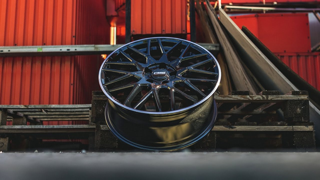 CMS - C25 - Diamond Rim Black Gloss - YouTube