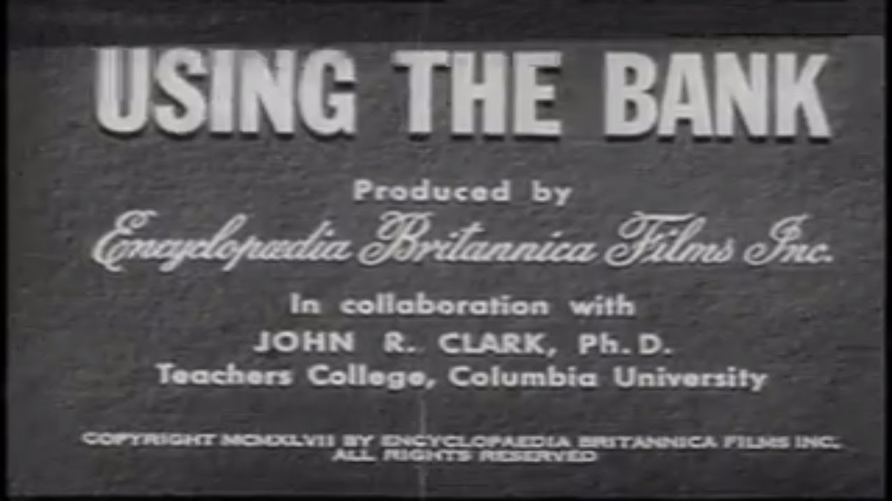 Using The Bank In 1947 | Banking Services & Procedures In The Pre ...