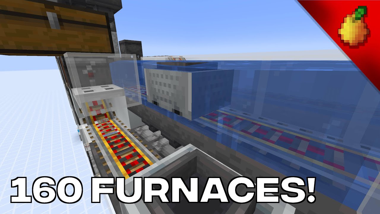 Waterlogged Rail Mega Furnace Array With Precise Shulker Box Return 1. ...