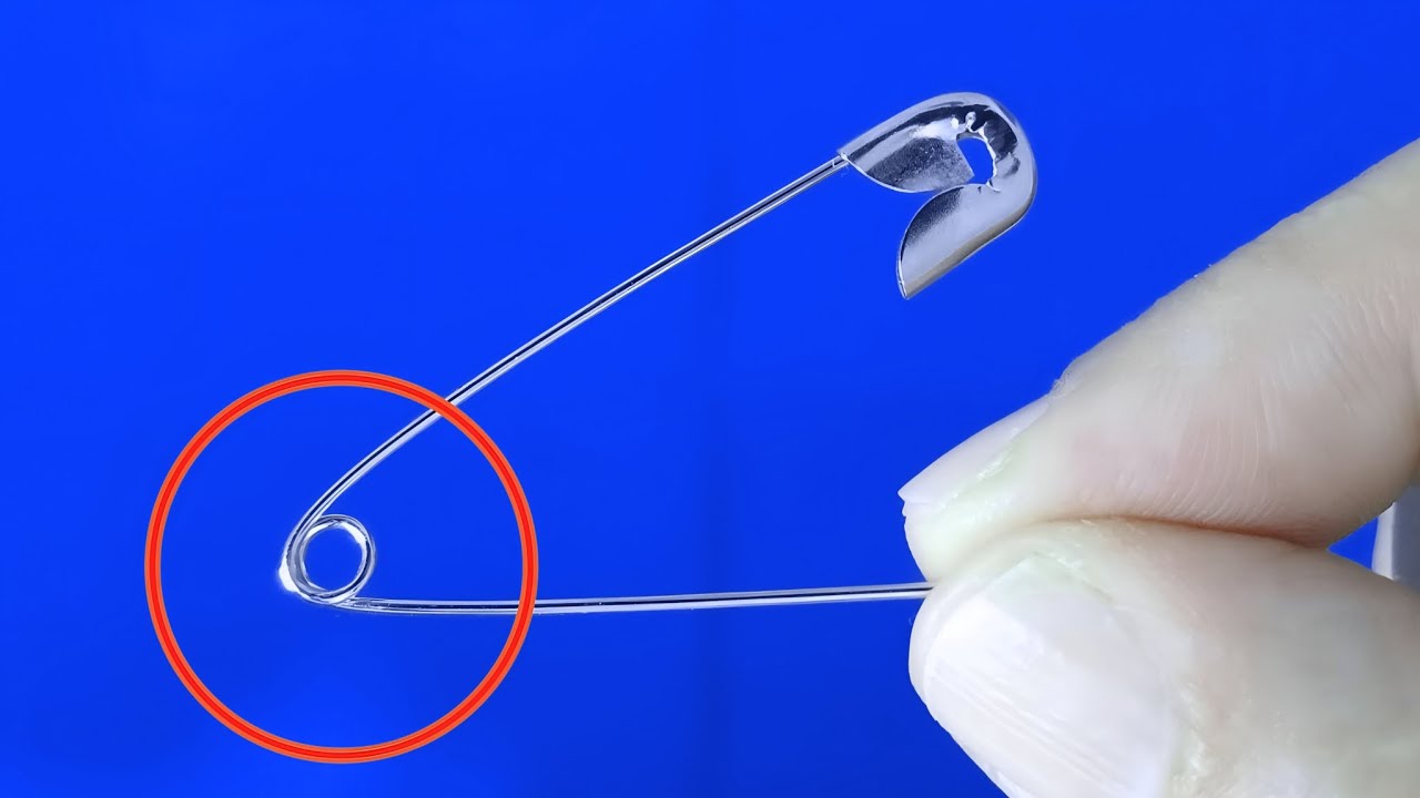 The Hidden Secret of the Safety Pin You Never Knew - YouTube
