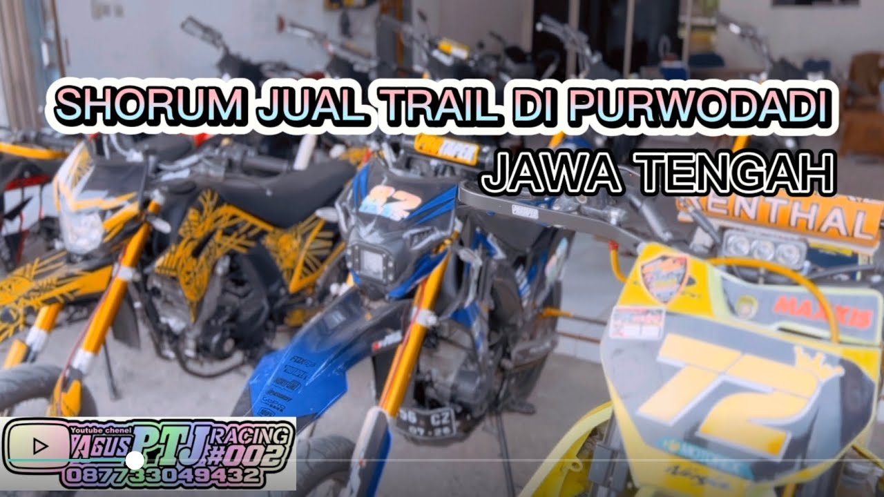 SHORUM TRAIL PTJ RACING & BENGKEL CUSTOM MODIFIKASI TRAIL - YouTube