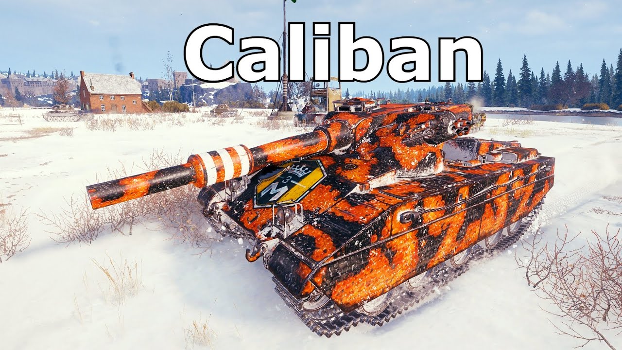 World of Tanks Caliban - 4 Kill 6K Damage - YouTube