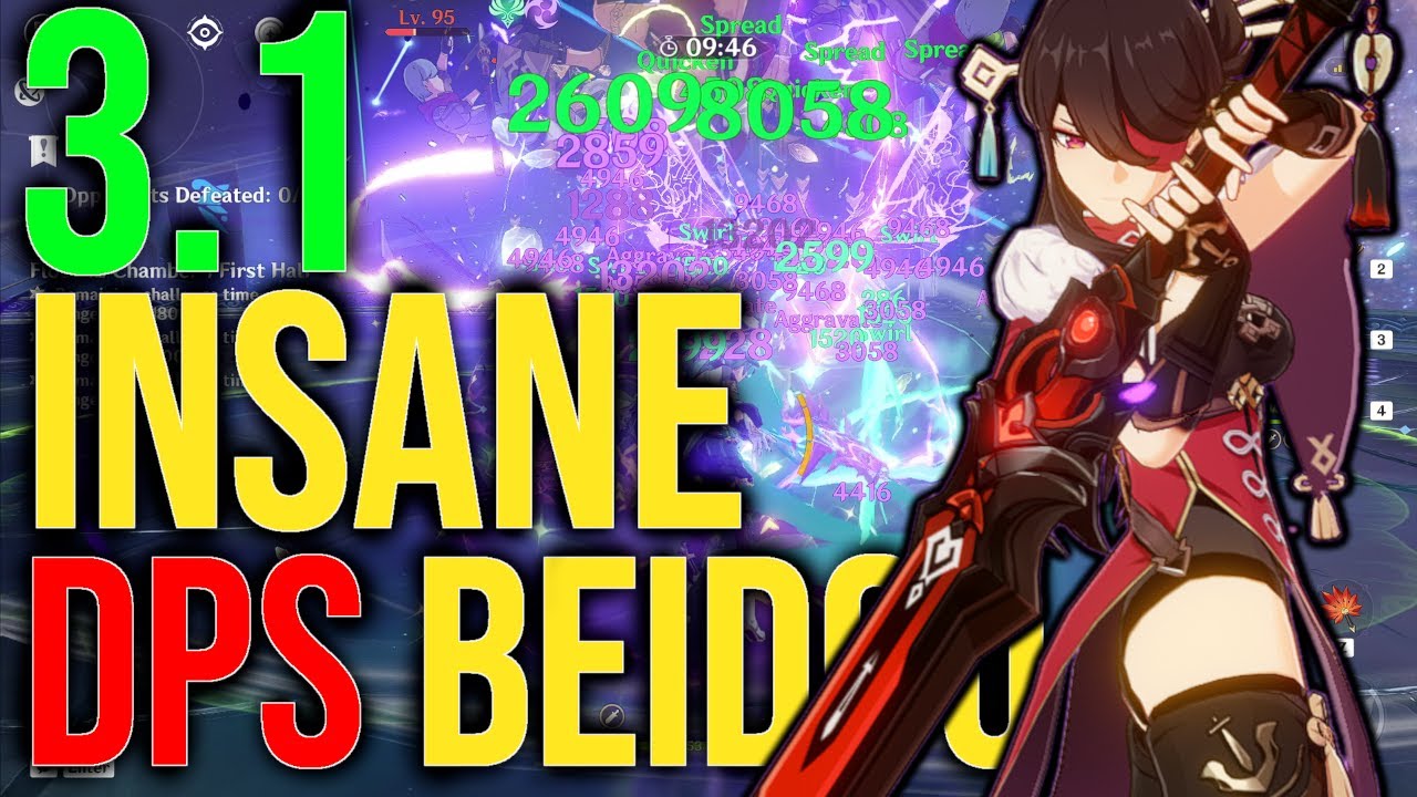 Beidou Build 3.1 Aggravate team is stronger then the old meta team ...