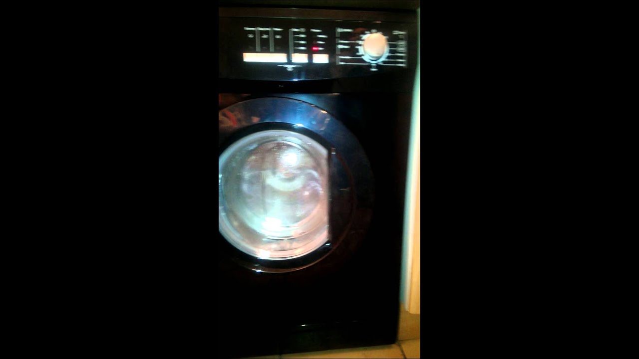 Baumatic Washing Machine Spin - YouTube