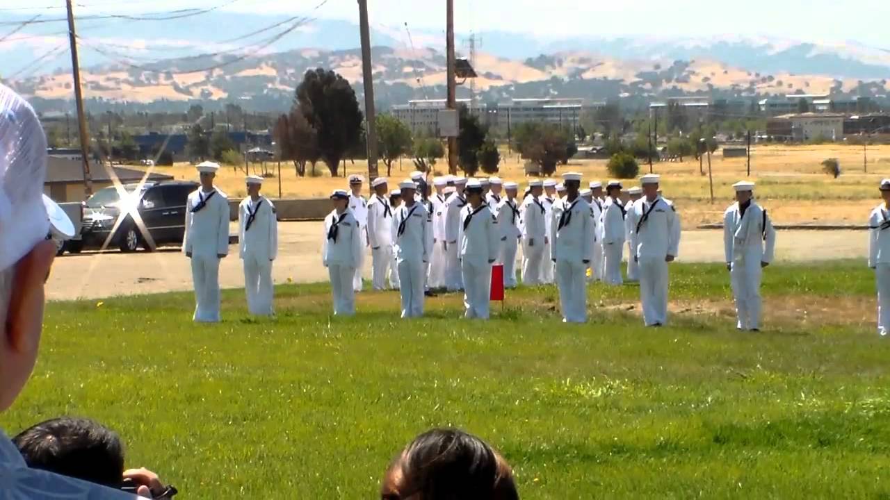 20140713 Recruit Training Graduation Ceremony at Camp Parks CA HD - YouTube