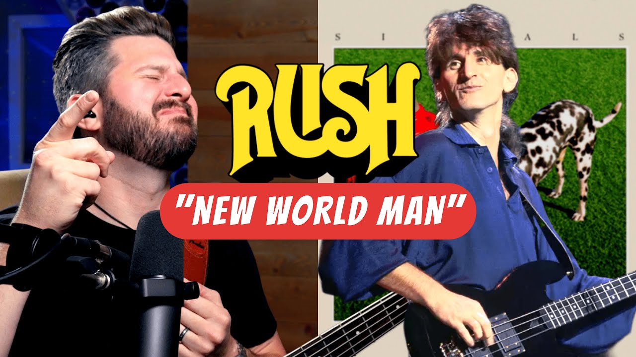 "Synth Era" RUSH?! Bass Teacher REACTS to "New World Man" & Geddy Lee ...