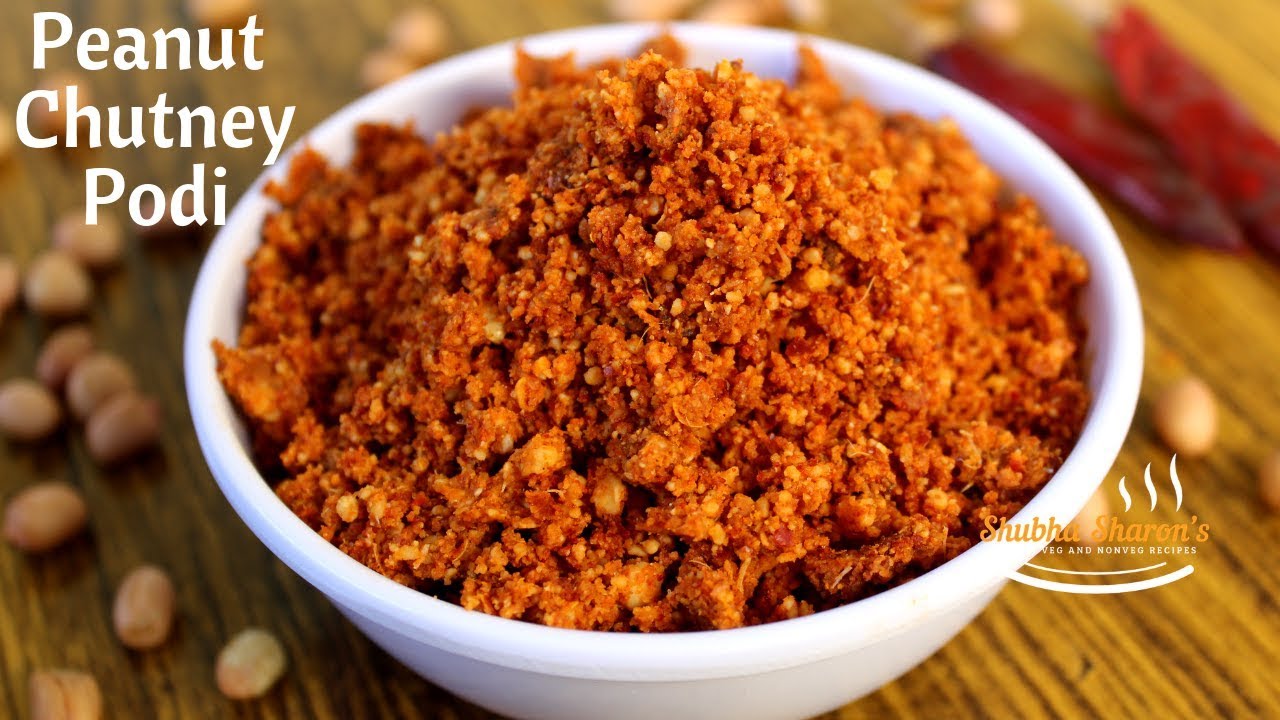 Peanut chutney powder recipe in English | shenga chutney powder |Sharon ...