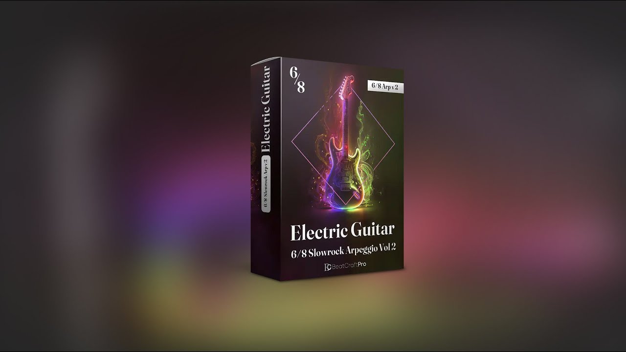 ARP 6/8 Slowrock Electric Guitar Loop Vol2 - YouTube