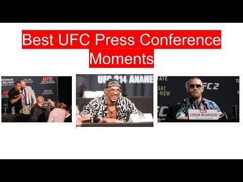 The Undisputed Best UFC Press Conference Moments - YouTube