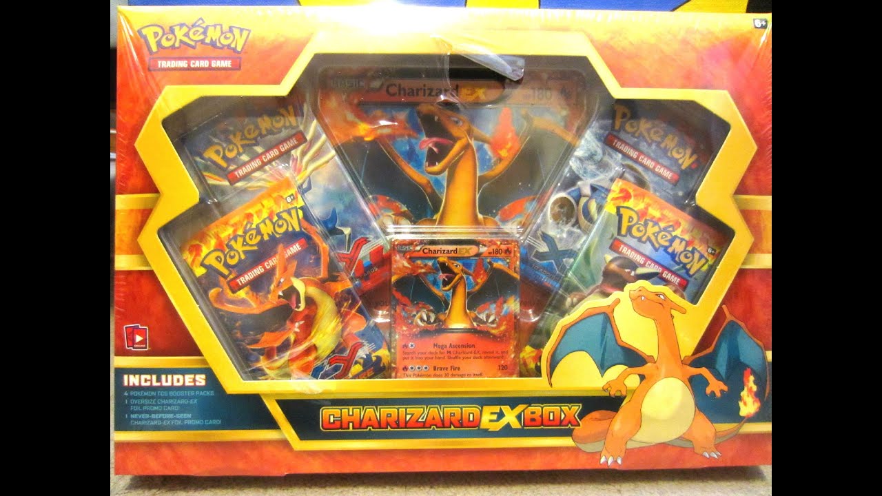 Opening a Pokemon X and Y Charizard EX Box! The Roof Is On Fire! - YouTube