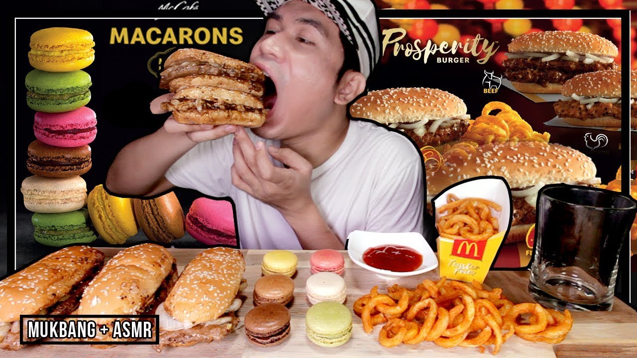 MCD PROSPERITY BURGER & MACARONS BAHARU ! KENAPA AYAM IKAN JE PROMO ...