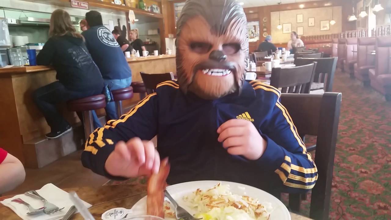 Bacon eating Wookie - YouTube