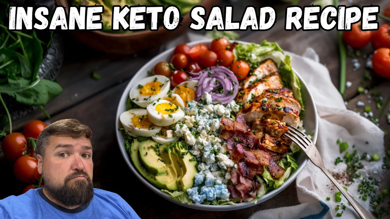 This Cottage Cheese Keto Salad Recipe Was NUTS! Must TRY! - YouTube