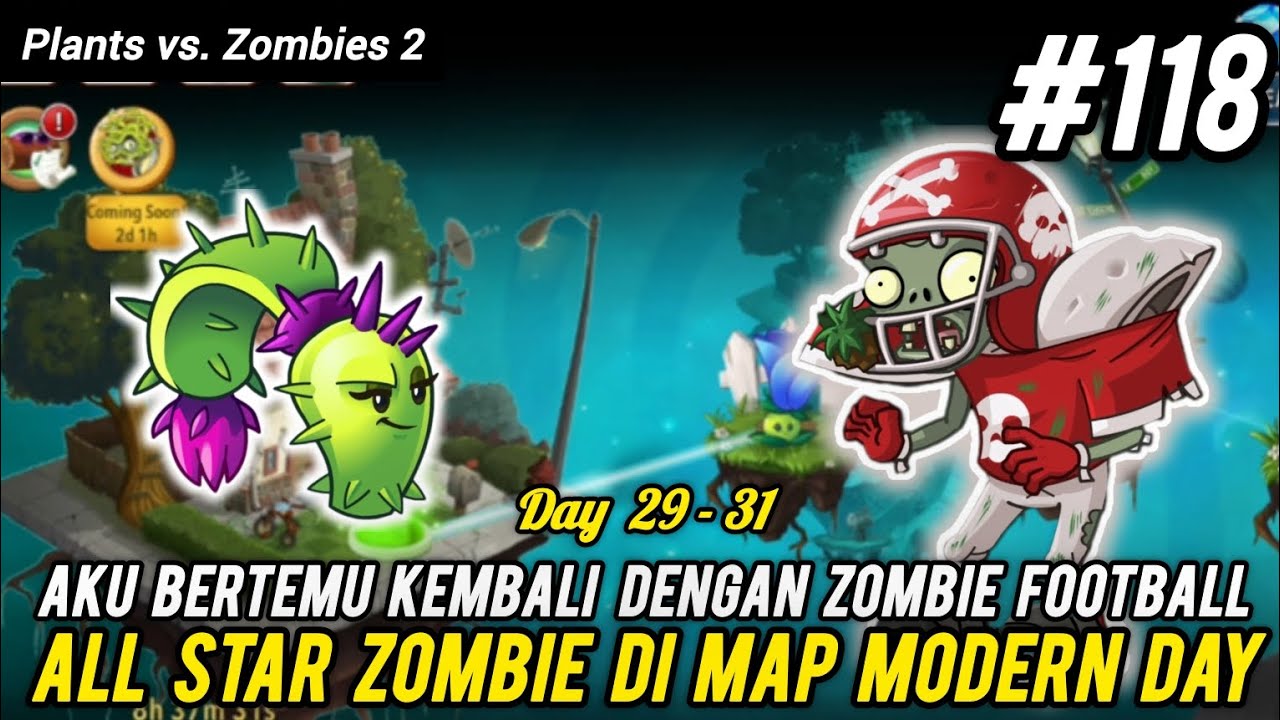 Aku bertemu kembali dengan zombie football ALL STAR ZOMBIE di map ...
