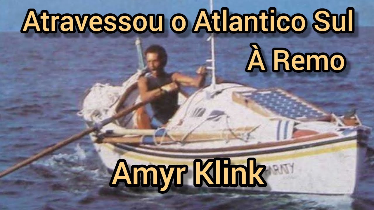 Cem Dias Entre Céu e Mar - Amyr Klink Atrvessou o Atlântico Sul à Remo ...