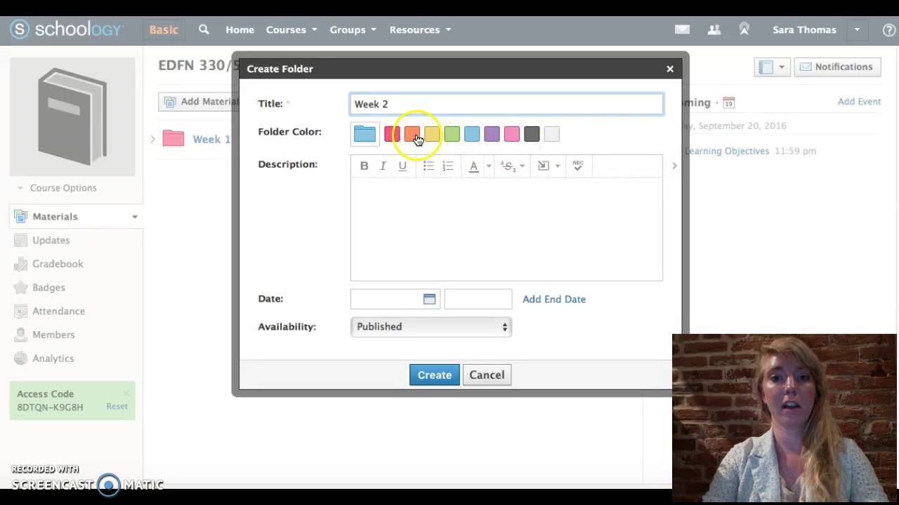 Schoology Tutorial - YouTube