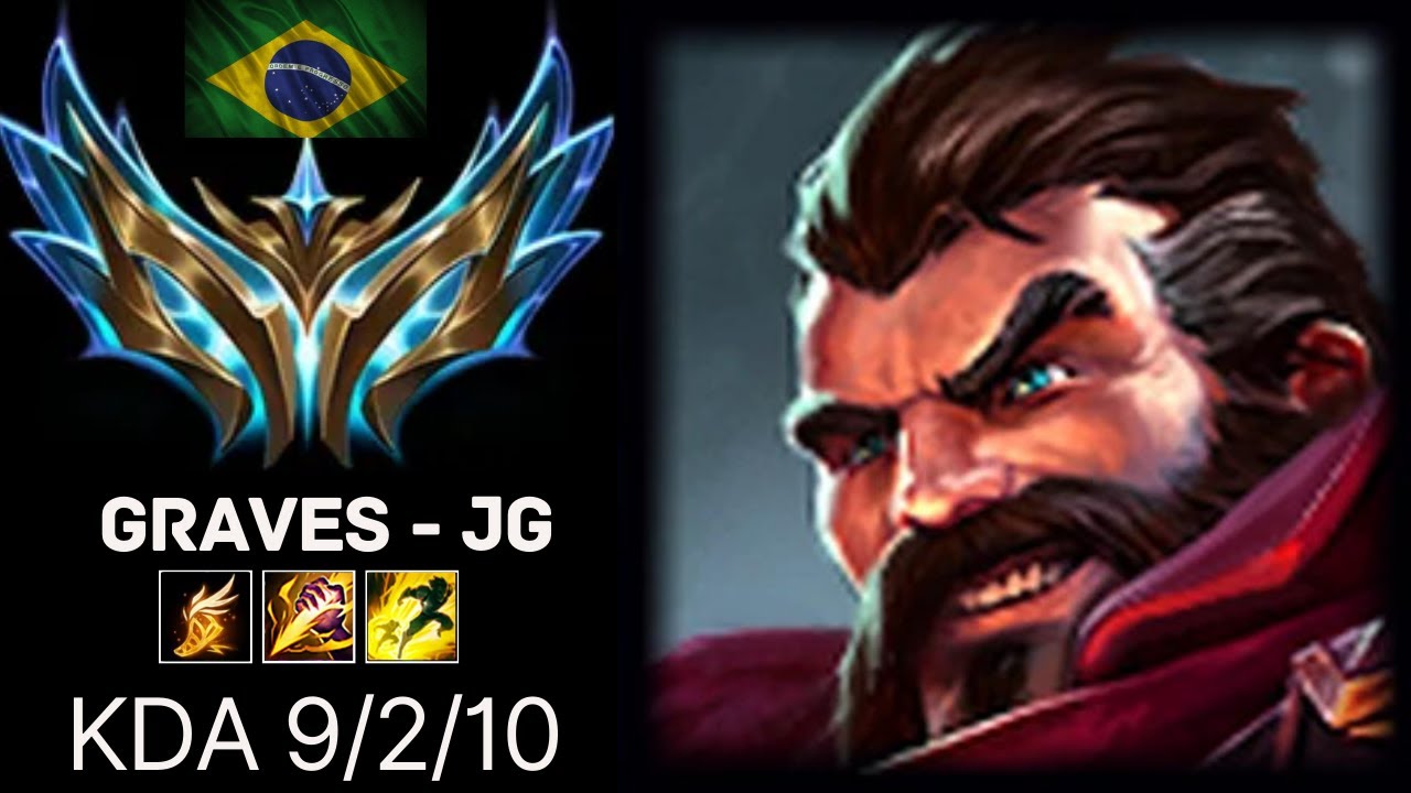 Graves JG vs Taliyah - BR Challenger - RISE Xinxa - 612 LP - YouTube